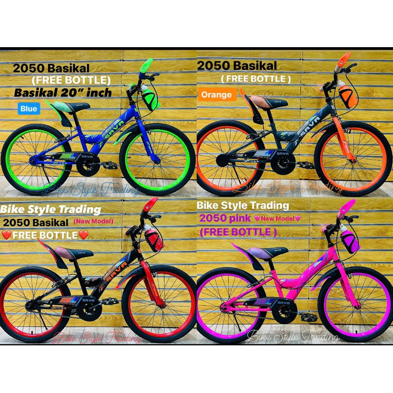 20 Inch BICYCLE 50% PASANG READY STOCK BASIKAL SIZE 20"SAVA SESUAI UNTUK KANAK-KANAK UMUR 7-10 ...