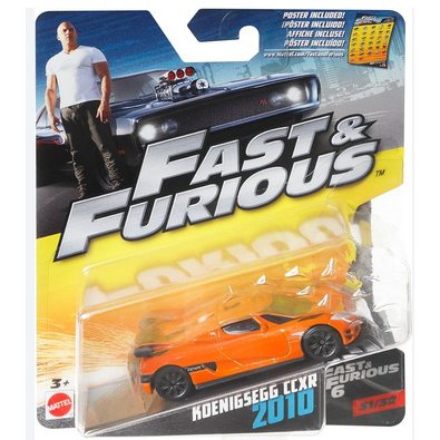 Mattel Fast & Furious 2010 Koenigsegg CCXR Redeco Toy Vehicle | Shopee ...