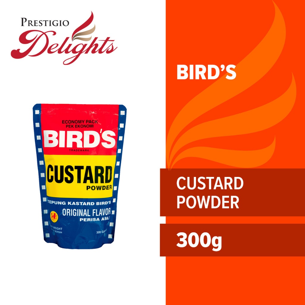 Bird’s Custard Powder Original Flavor Economy Pack 300g | Shopee Malaysia