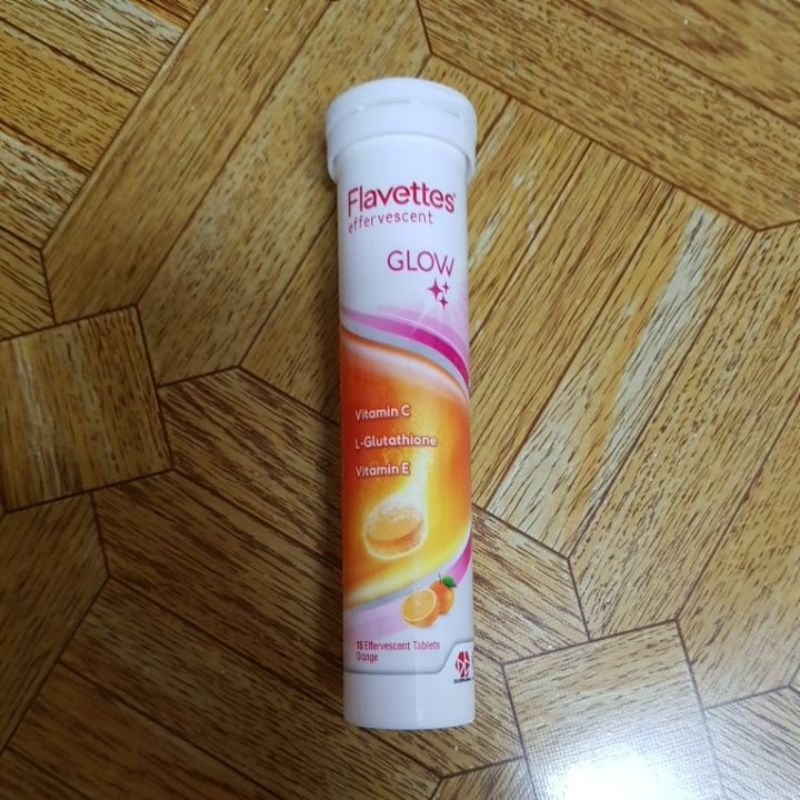 Flavettes Glow Effervescent Tablets 15s (Expiry Date:02/2025) | Shopee ...