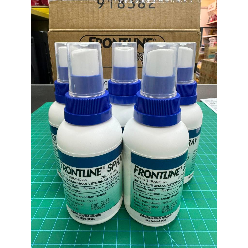 FRONTLINE Spray for Cat & Dog 100ml （Exp SEP/2026） | Shopee Malaysia