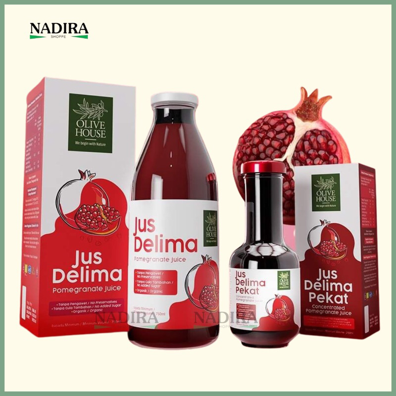 OLIVE HOUSE Jus Delima 750ml/ Jus Delima Pekat 250ml | Shopee Malaysia