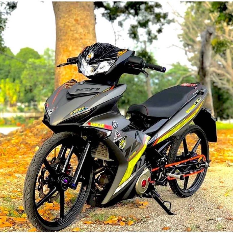 COVERSET Y15ZR V1 V2 DYNAMIC GREY MATT 2019 M SEKI EDITION STRIPE SIAP ...