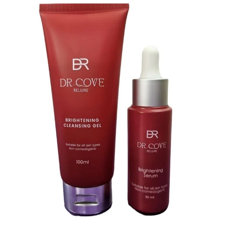 Dr Cove Reluire serum 30ml and cleanser | Shopee Malaysia
