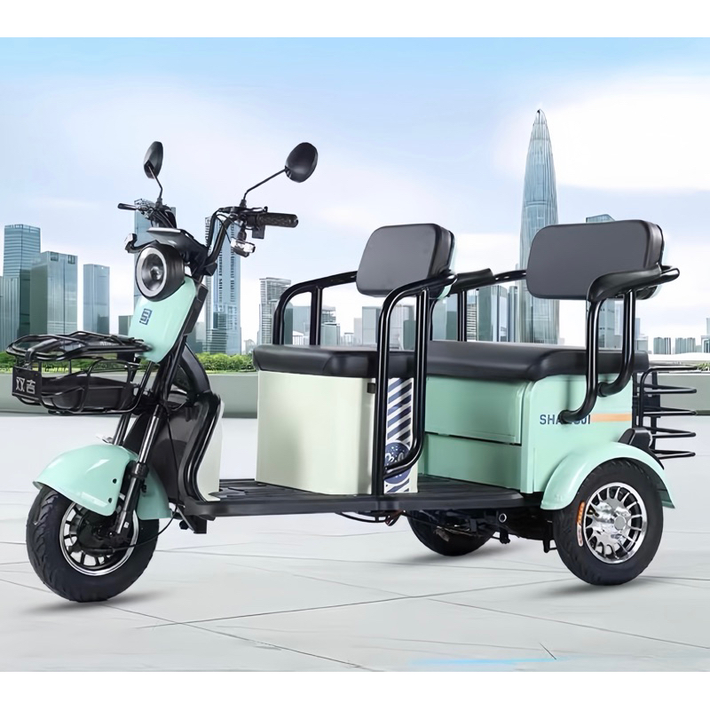 Super Upgrade Plus Version Tricycle 4 Seats Electric Scooter Bigger ...