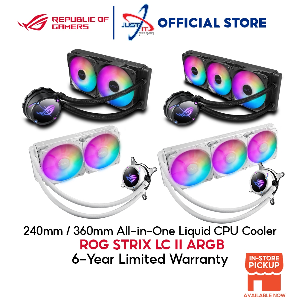ASUS Rog Strix LC II 360 CPU Liquid Cooler | Shopee Malaysia