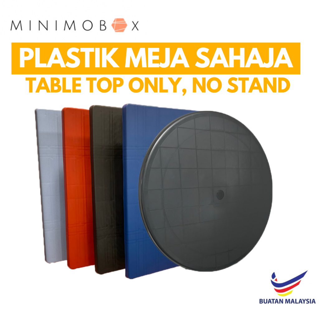 (TABLE TOP ONLY TIDAK TERMASUK KAKI BESI) Muka Meja Plastik/ Meja Lipat ...