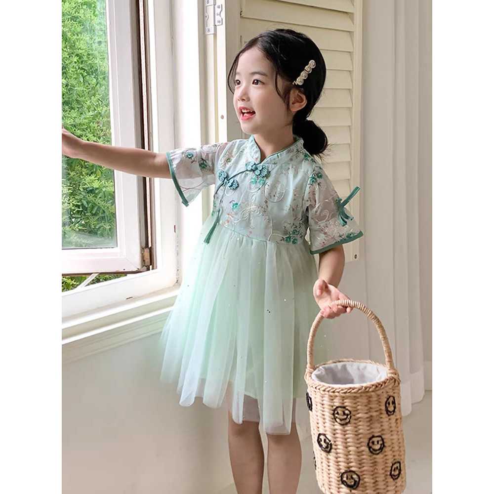 Size 80-120 Kid Girl Cheong Sam Dress {1-5years} | Shopee Malaysia