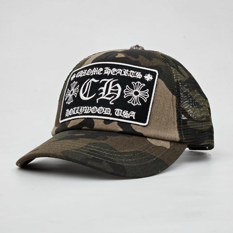 Ready Stock Chrome Hearts Camo Baseball Mesh Cap snapback | Shopee Malaysia