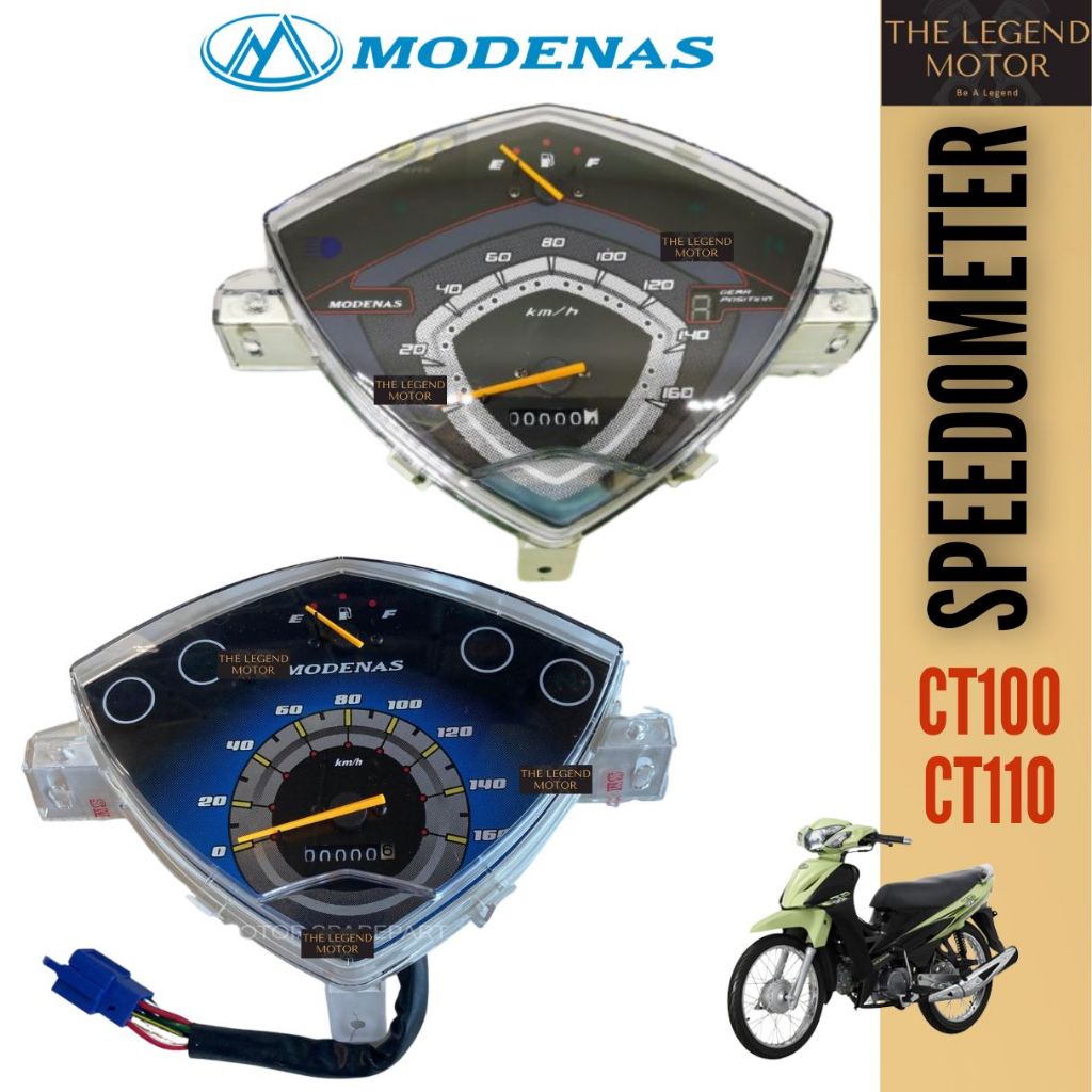 MODENAS CT100 CT 100 CT110 110 SPEED Meter Assy Speedometer ODOMETER ...
