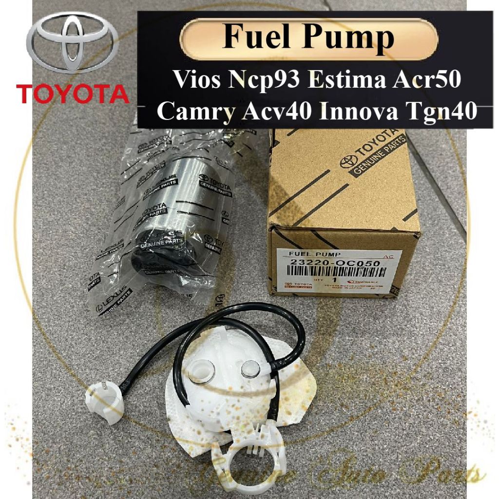 (100% ORIGINAL JAPAN) TOYOTA FUEL PUMP TOYOTA VIOS NCP93 CAMRY ACV40 ...