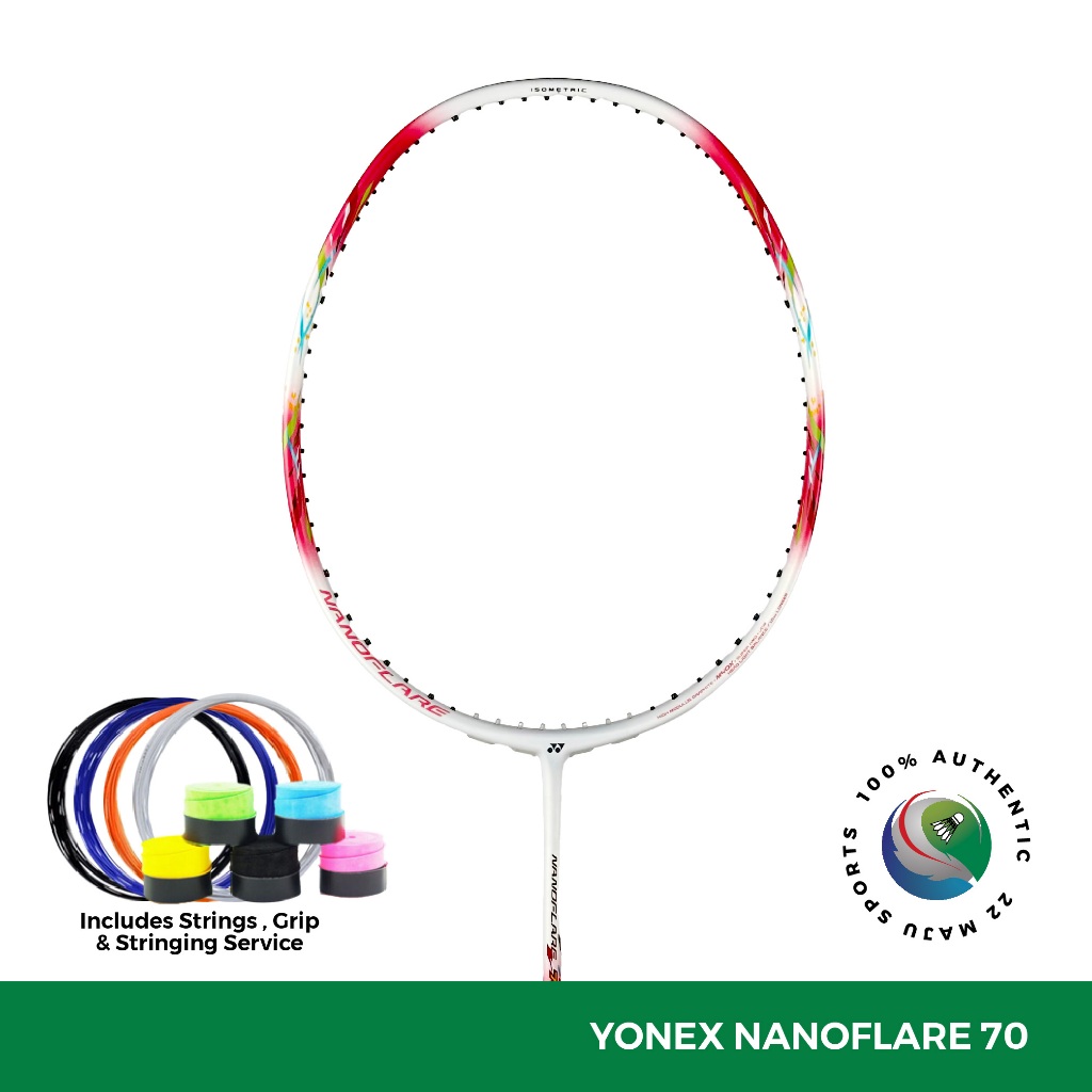 YONEX Nanoflare 70 | 4U | Badminton Racket | Shopee Malaysia