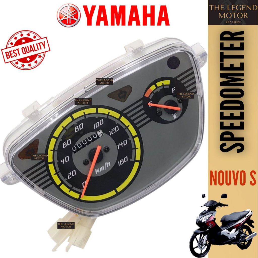 YAMAHA SCOOTER NOUVOS NOUVO S NOVOS NOVO SPEEDOMETER ODOMETER SPEED ...