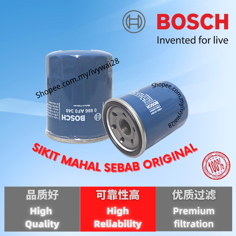 BOSCH Oil Filter HONDA CITY GM6 GM2 T9A TMO SEL SX8 CIVIC FB FD SNA ES ...