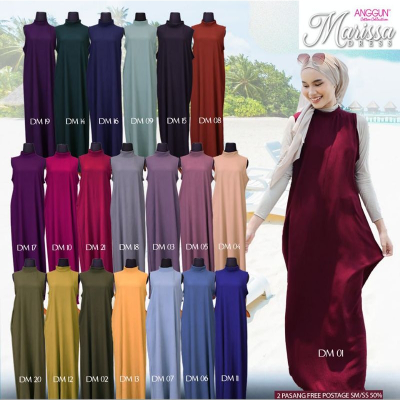[READY STOCK]‼️DRESS MARISSA BY 𝗔𝗡𝗚𝗚𝗨𝗡‼️PART 2 [25/10/2023] | Shopee ...