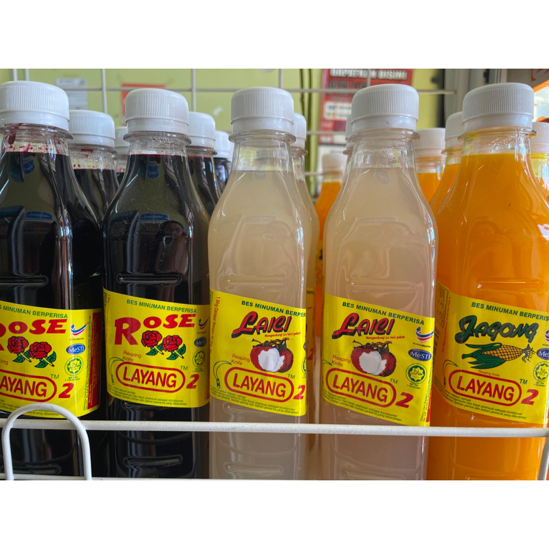 Perasa kordial minuman Sirap Laici Jagung Cap layang-layang | Shopee ...