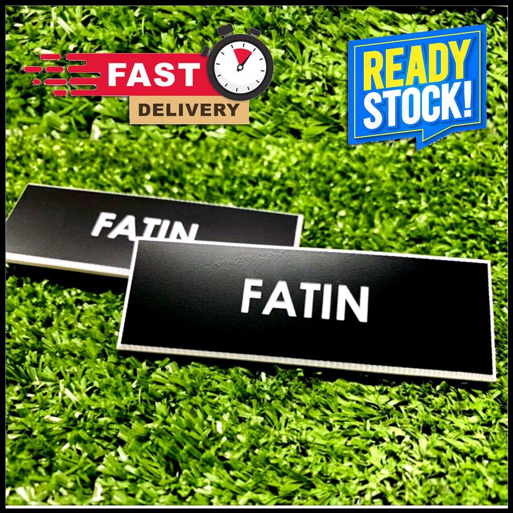 Tag Nama | Name Tag | JATA | Shopee Malaysia