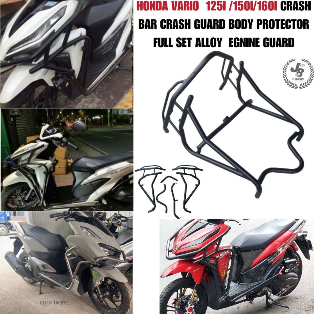 HONDA VARIO 125 / 150 /160 CLICK CRASH BAR CRASH GUARD BODY PROTECTOR ...