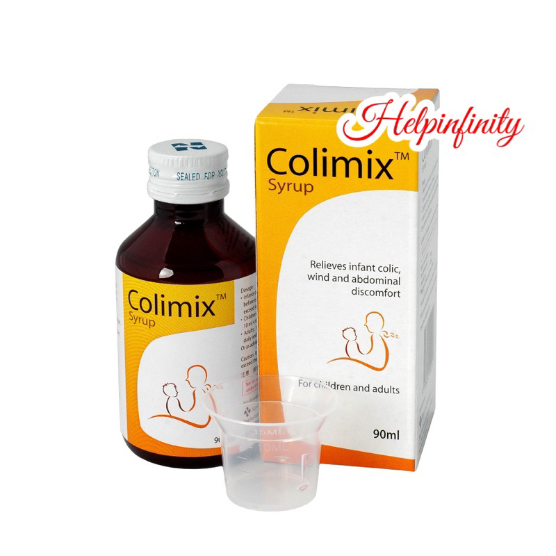 Colimix Syrup Dicylomine 5mg Simethicone 50mg Relieves Infant Colic ...