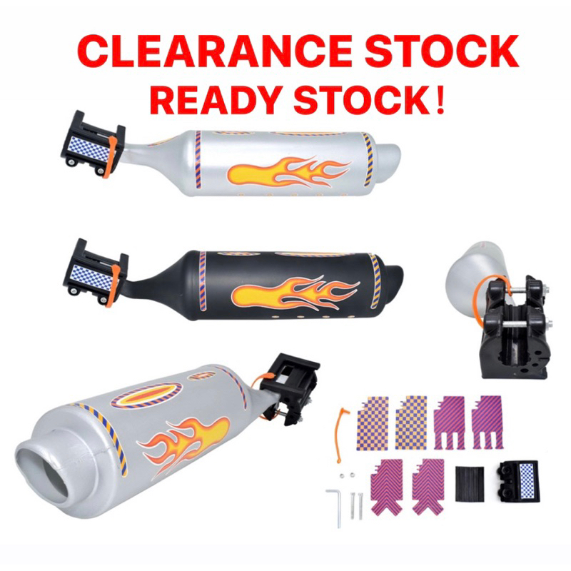 Ekzos Basikal Lajak Turbo Bunyi Kuat Exhaust Turbo【READY STOCK ...