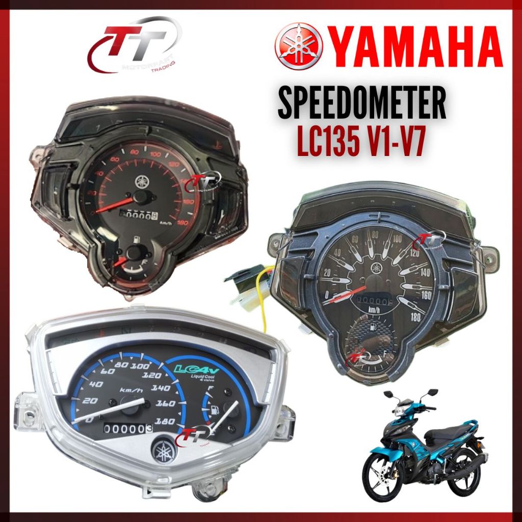 YAMAHA LC135 V1 V2 V3 V4 V5 V6 4S 5S LCV1 Meter Assy LC LC135 5YP 1S8 Speedometer Sped METER SET ...