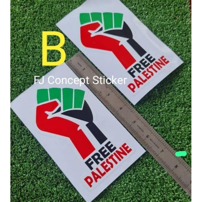 Sticker FREE PALESTIN (Cutting/Potong) | Shopee Malaysia