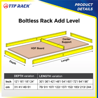 TTF RACK™ Boltless Rack, Online Shop | Shopee Malaysia