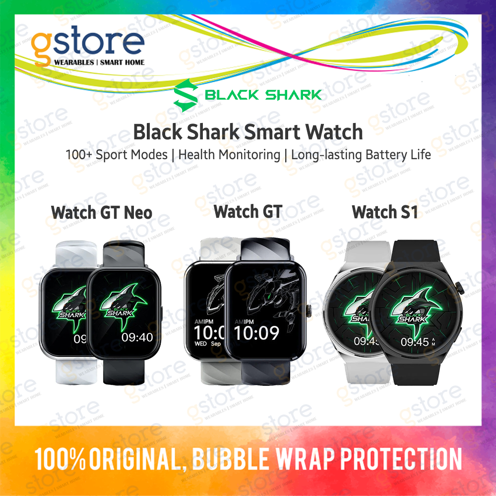 Black Shark Watch GT Neo , Watch GT, Watch S1 (Light Weight, Bluetooth ...