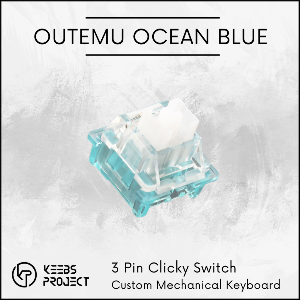 [READY STOCK] Outemu Ocean Blue Clicky Switches Switch for Mechanical ...