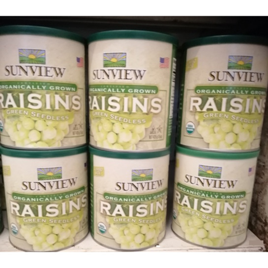 Sunview USA Organic GREEN Seedless Raisin 425g | Shopee Malaysia