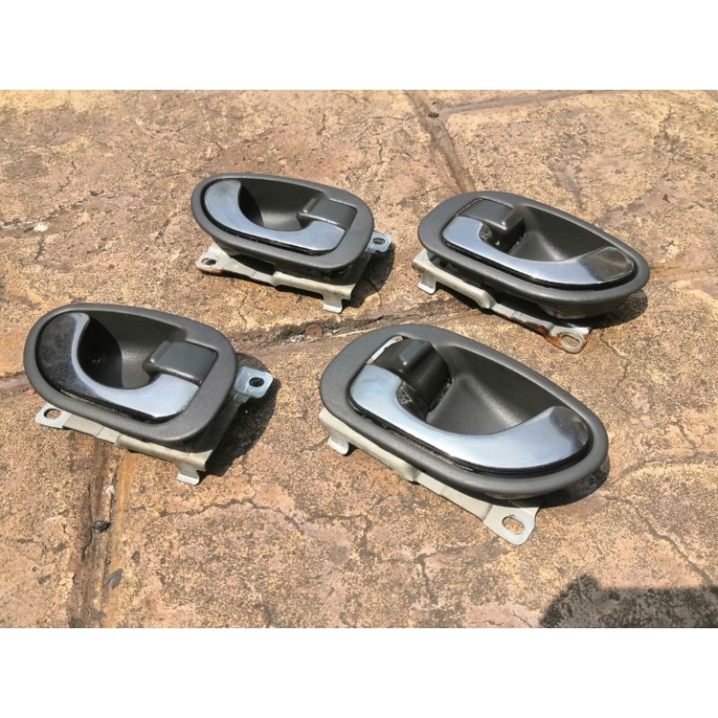 ORIGINAL INNER DOOR HANDLE LOCK PROTON PERDANA WITH COVER | Shopee Malaysia