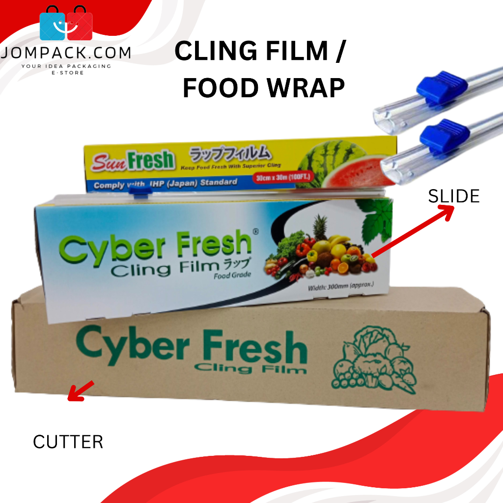 Cyber Fresh Cling Film /Plastic Wrap /Food Wrap/ Catering Film 食品级 保鲜膜 ...