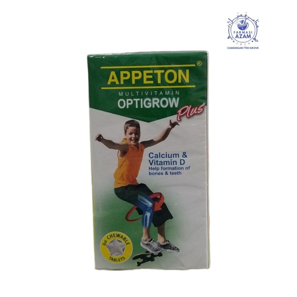 Appeton Multivitamin Optigrow Plus Calcium & Vitamin D | Shopee Malaysia