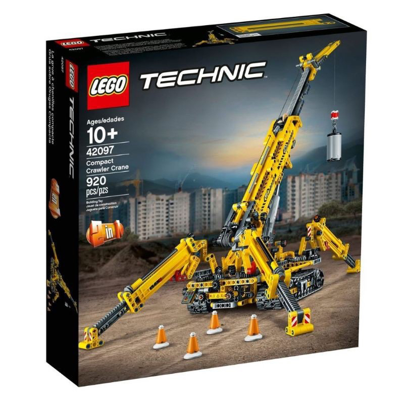 Lego 42097 Technic Compact Crawler Crane Misb | Shopee Malaysia