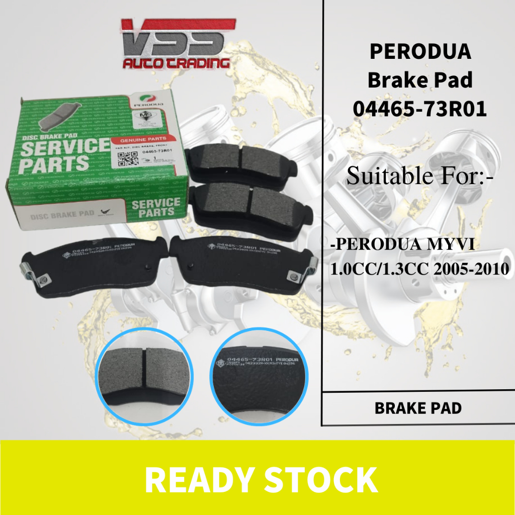 *READY STOCK Original Perodua Myvi 2005-2010 - PERODUA Front Brake Pads ...