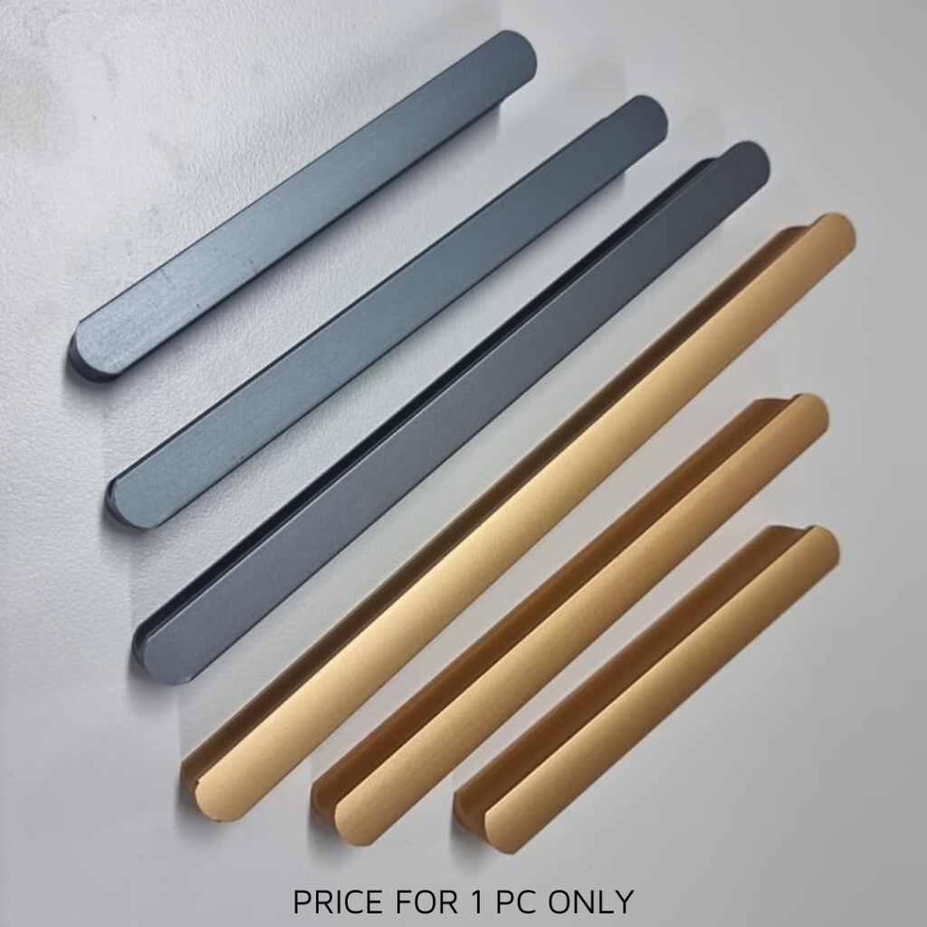 MDS Furniture Handle Pull Grey / Gold Kabinet Perabot Pemegang Pintu ...