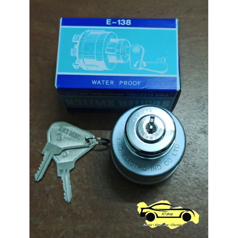 KT Eiko E-138 6Pin Japan Machine Lorry Trailer Ignition Switch/Key ...