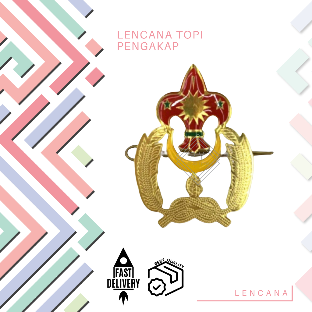 LENCANA FORAGE CAP KELANA KADET PENGAKAP LENCANA TOPI - A05 | Shopee ...