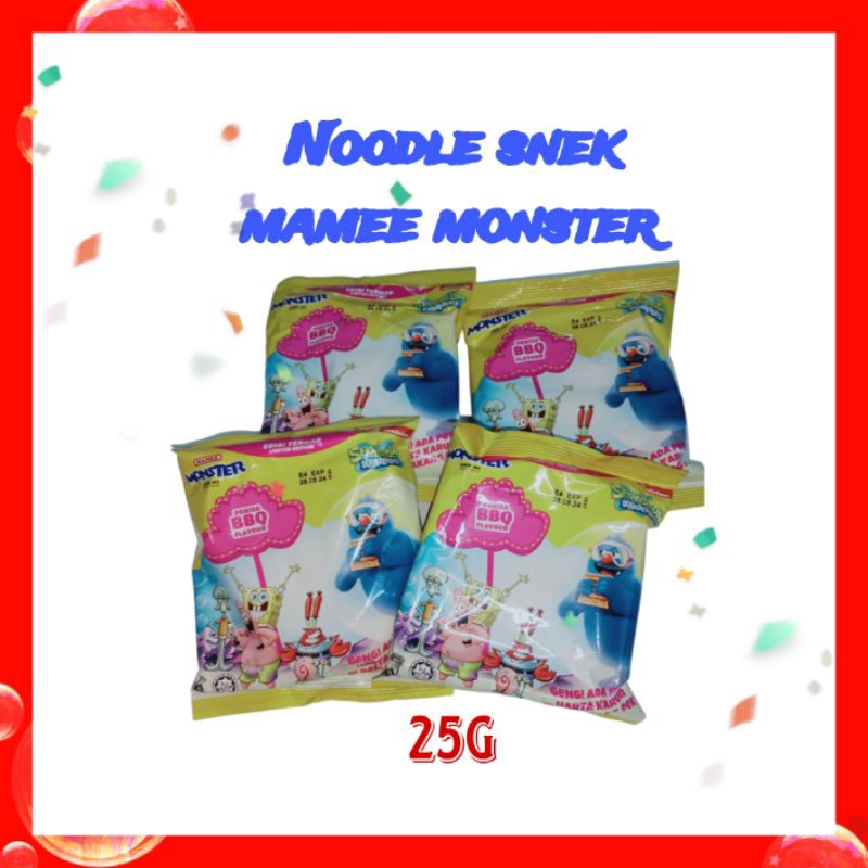 SNEK MI MAMEE MONSTER 25G/PACK | Shopee Malaysia