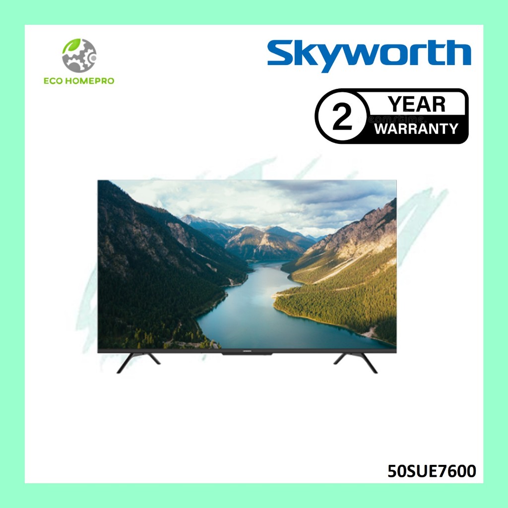 Skyworth 50 Inch 4k Google TV SKY-50SUE7600 | Shopee Malaysia