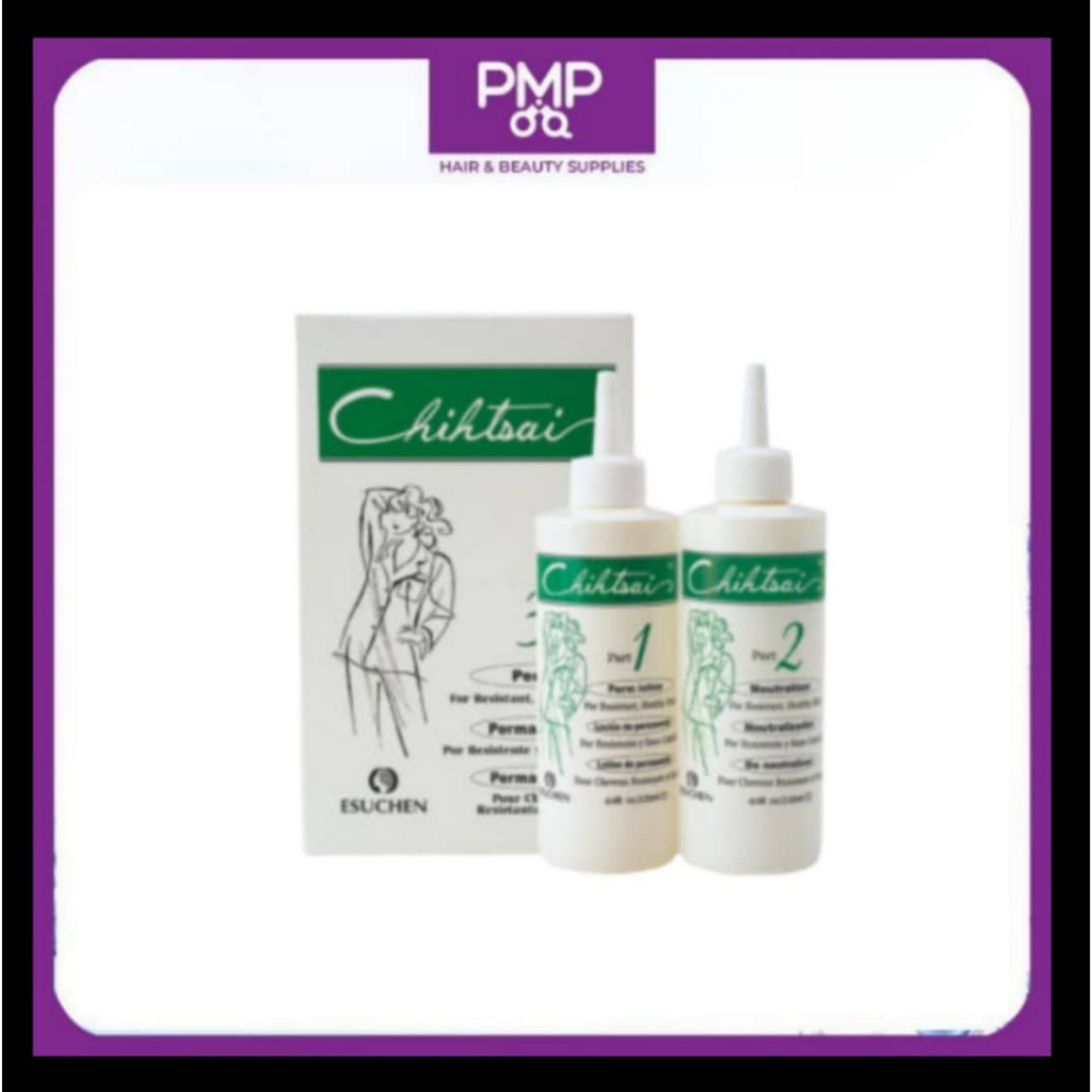 Chihtsai Cold Perm Lotion Perm Solution 120ML*2 (1 set = 2 Stage Kit ...