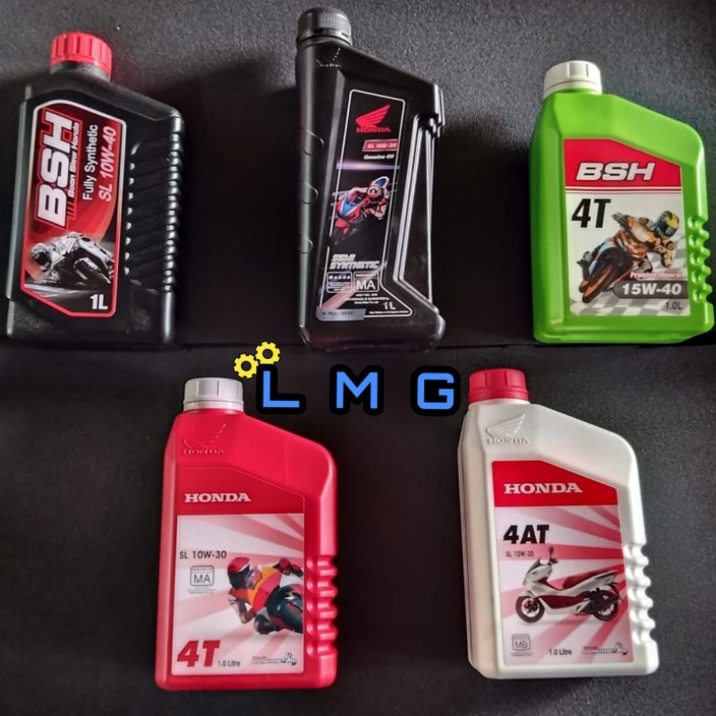 HONDA HIGH PERFORMANCE ENGINE OIL. FULLY/SEMI SYNTHETIC, 4AT SCOOTER ...