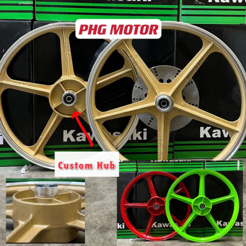KAWASAKI QUALITY 💯 AR80 SPORT RIM CUSTOM DAN STD KAWASAKI AR80 SPROT ...