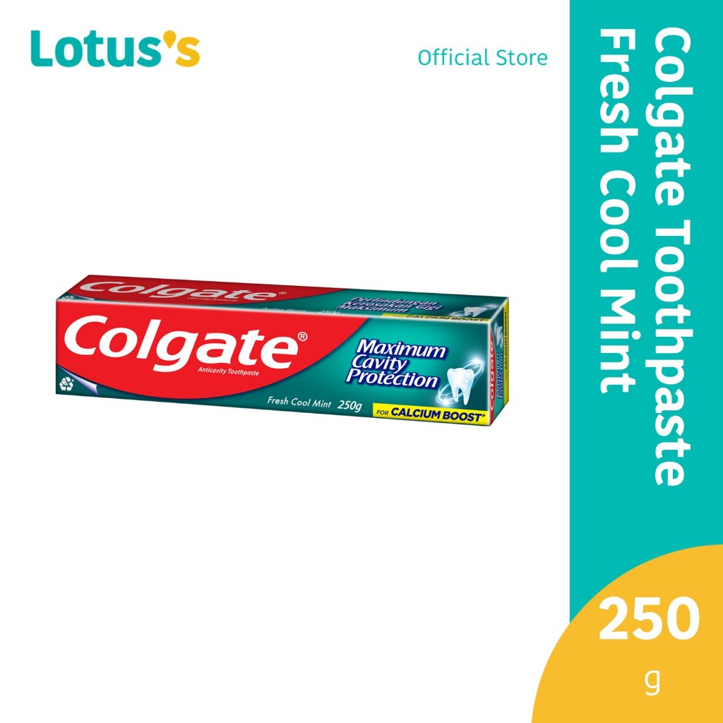 Colgate Maximum Cavity Protection Fresh Cool Mint Anticavity Toothpaste ...