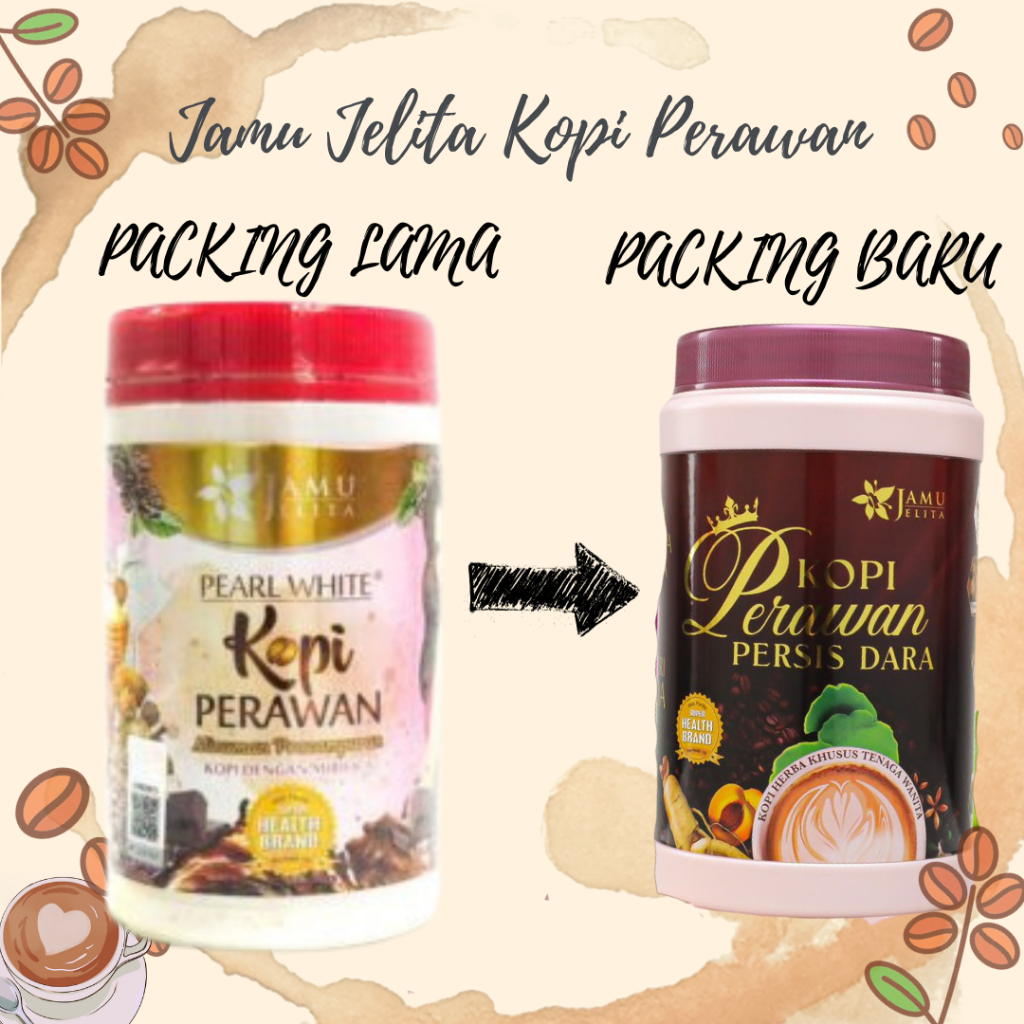 Jamu Jelita Kopi Perawan & Kopi Pria 400g | Shopee Malaysia