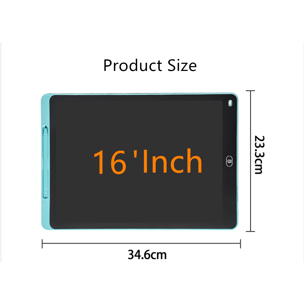 GLCF( 16" Inch ) Graphics Tablet, Drawing Tablet ,Lcd Writing Tablet ...