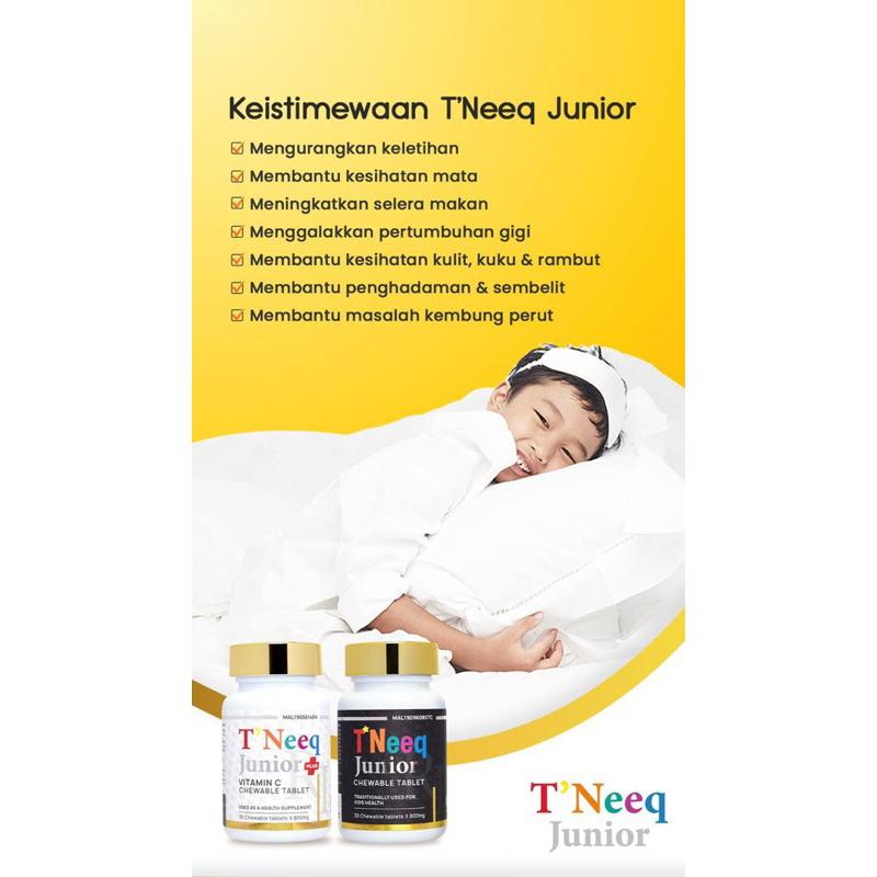 TNEEQ JUNIOR by RIZALMAN | Shopee Malaysia