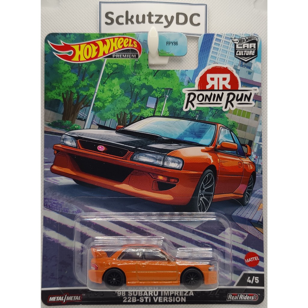 Hotwheels Car Culture Ronin Run - Subaru Impreza 22B-STi (Free ...