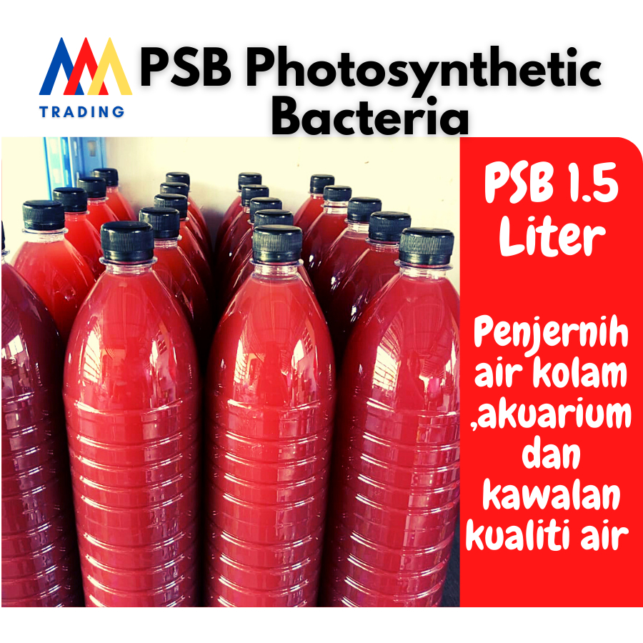 PSB Photosynthetic Bacteria 1500ml Untuk Perikanan/akuakultur/aquaculture Pertanian Penyubur ...