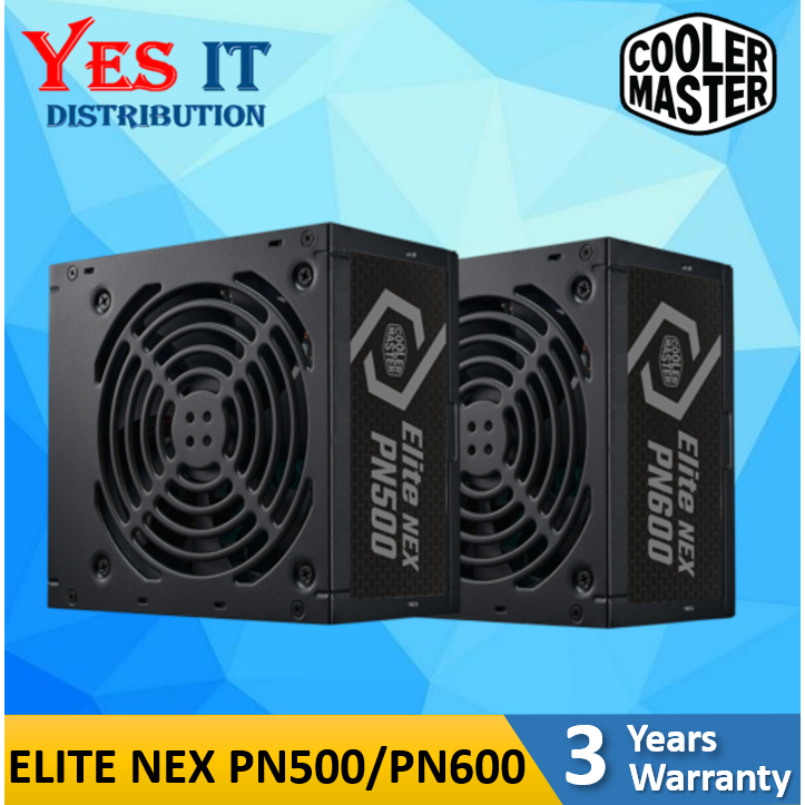 Cooler Master Elite NEX PN500 (500W) / PN600 (600W) 230V Peak Power ...